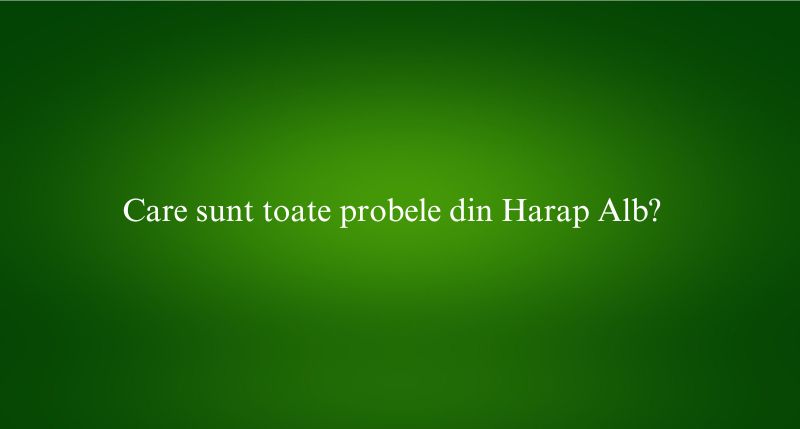 Care sunt toate probele din Harap Alb ? ️ Explicativ